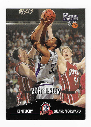 1997 Score Board Basketball Card Ron Mercer Boston Celtics #2 Rookie | eBay