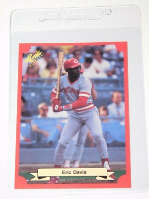 1988 CLASSIC RED ERIC DAVIS CARD #154 | eBay