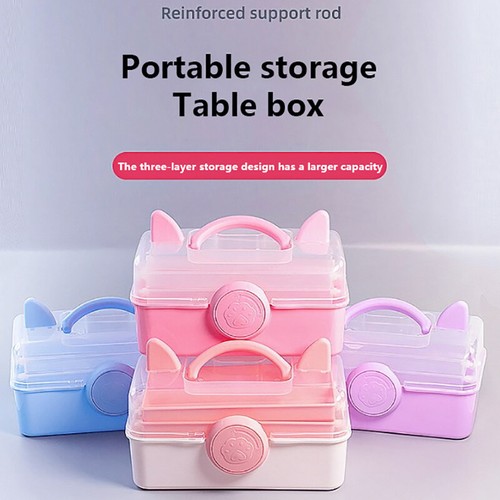 Multi-layer Hairpin Organizer Cute Girl Jewelry Case Head Rope Headband ...