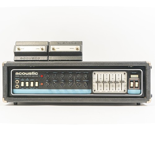 Acoustic 470 Bass/Guitar Amp Head 170w w Tremolo, Distortion, Reverb ...