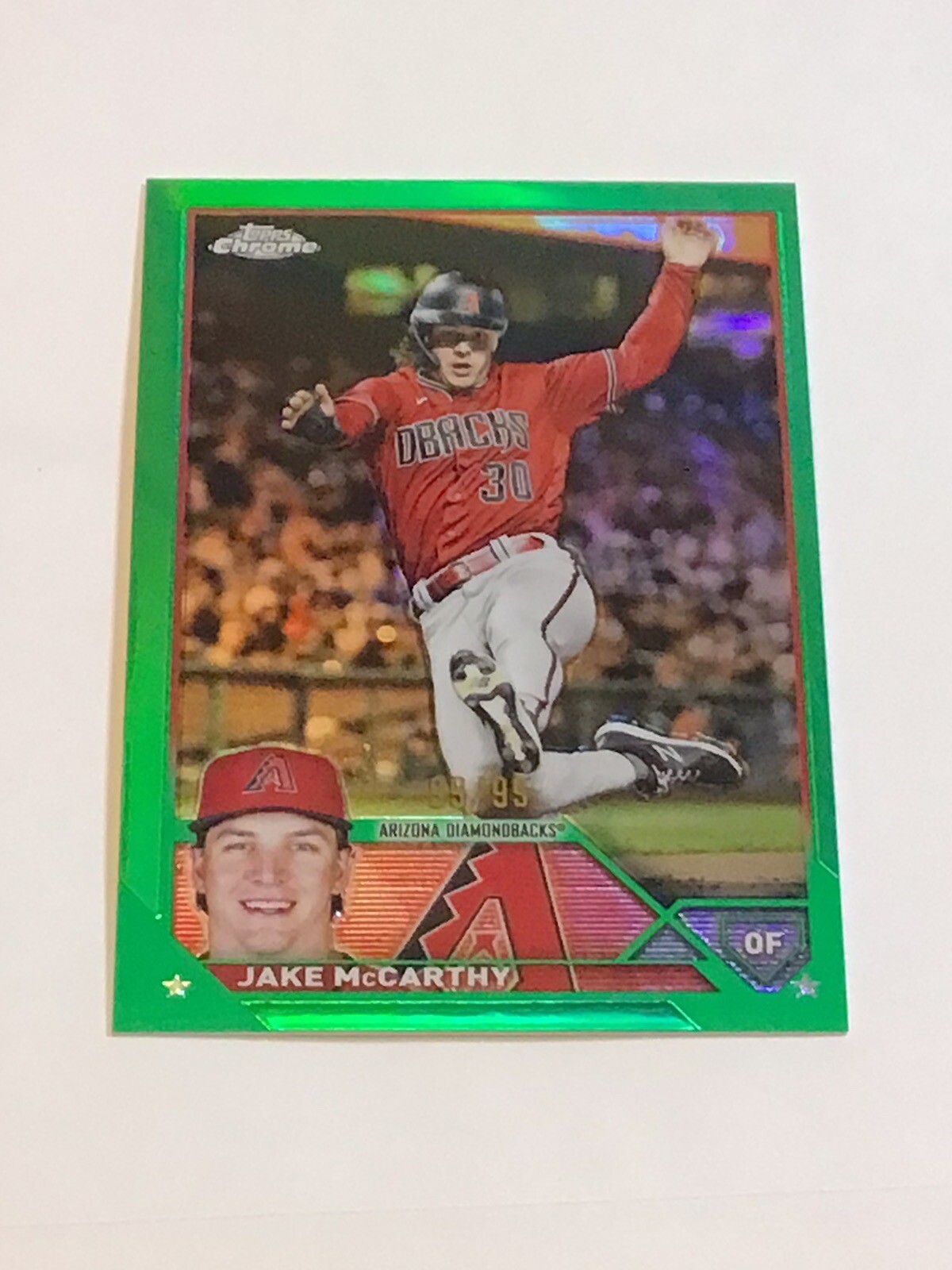 2023 Topps Chrome - Green Refractor #86 Jake McCarthy /99 for sale ...
