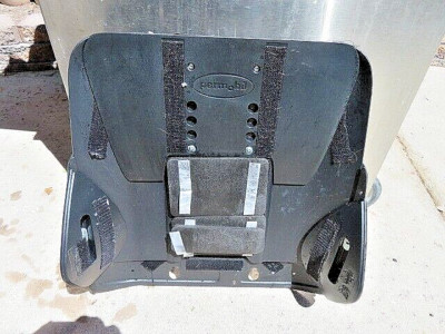 Permobil 20" WIDE w/Adjustable Height Backrest Plate w/Hardware F3 M3 ...