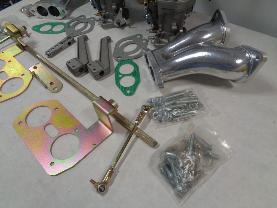 VOLKSWAGEN VW 40 IDF DUAL PORT K1317 ECON NEW CARBS,MANIFOLDS,LINKAGE ...