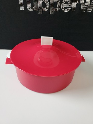 Tupperware Micro-steamer / Tortilla Keeper 1.5 QT Red Color New | eBay