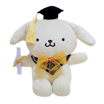 Graduation Vol.2 Pompompurin Sanrio 9.8" Sanrio Characters Plush ...