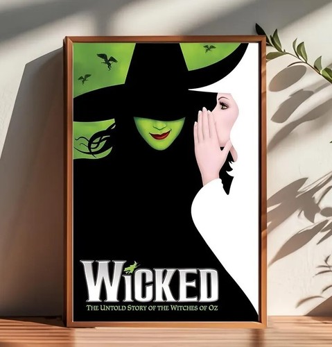 Wicked Movie Poster,Room Decor,Poster for Gifts,Home Decor,Wall Art ...