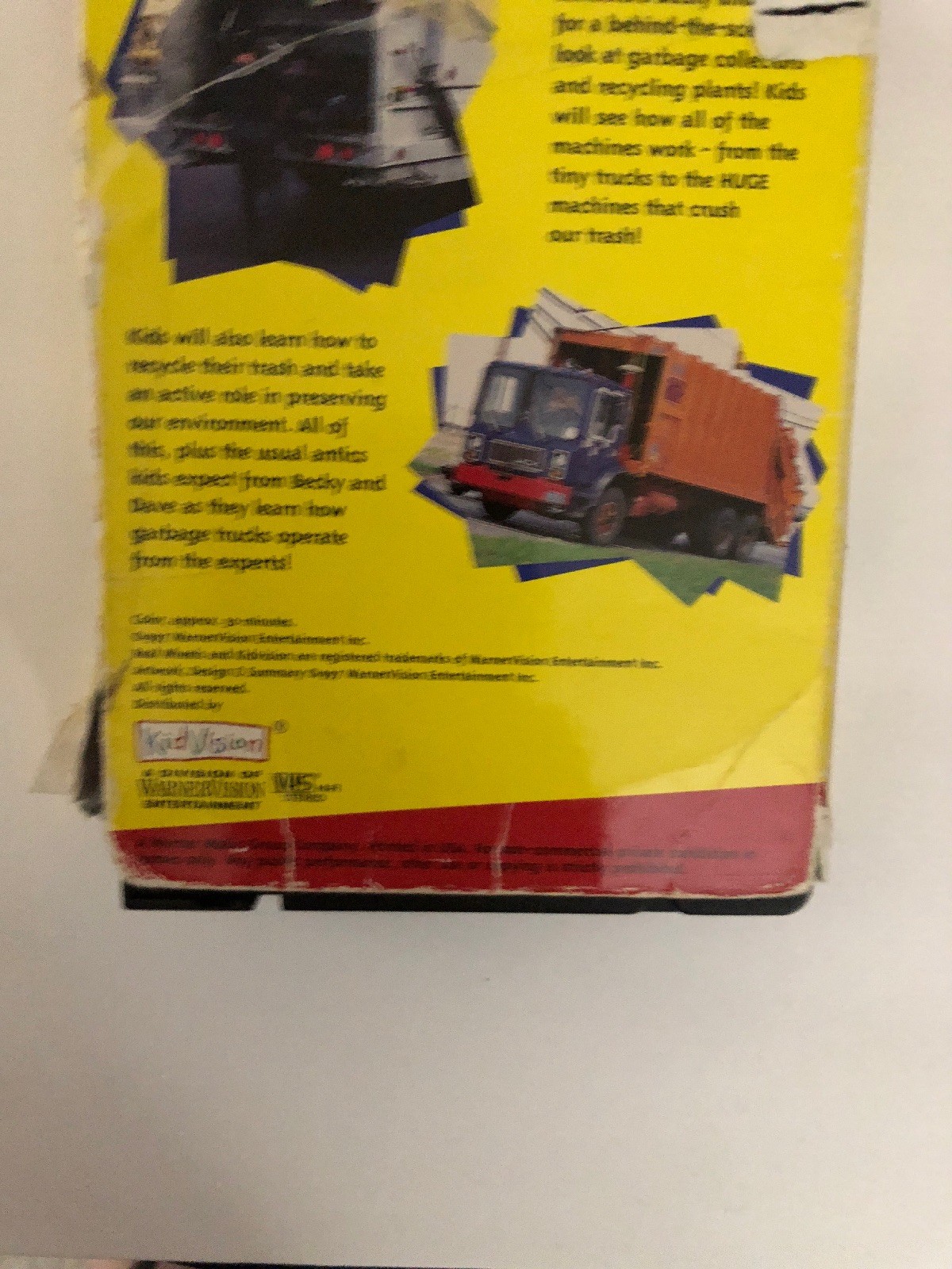 There Goes A Garbage Truck(VHS 1997)TESTED-RARE VINTAGE COLLECTIBLE ...