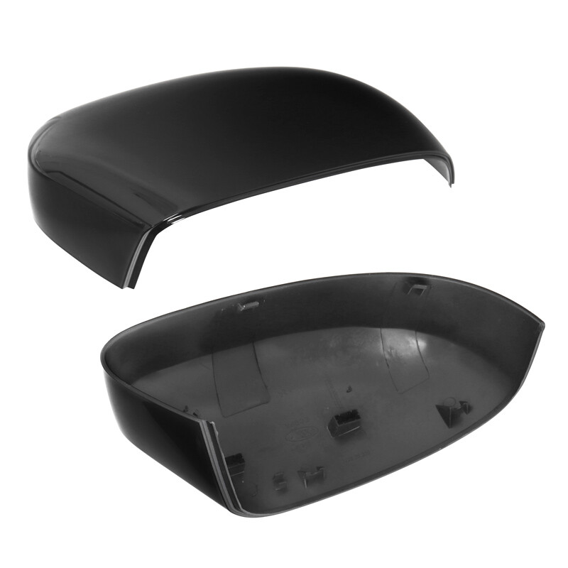 2x Gloss Black Door Wing Mirror Cover Caps Fit For Ford Focus MK3 2012 ...
