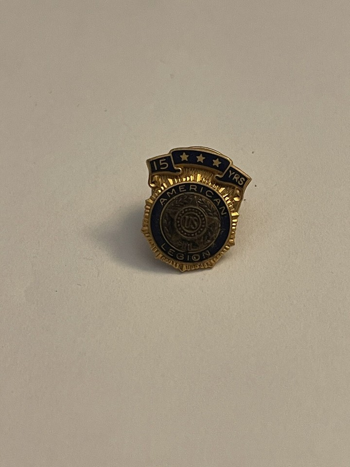 Vintage AMERICAN LEGION 15 Year Service Pin 1/10 10K Gold Filled | eBay