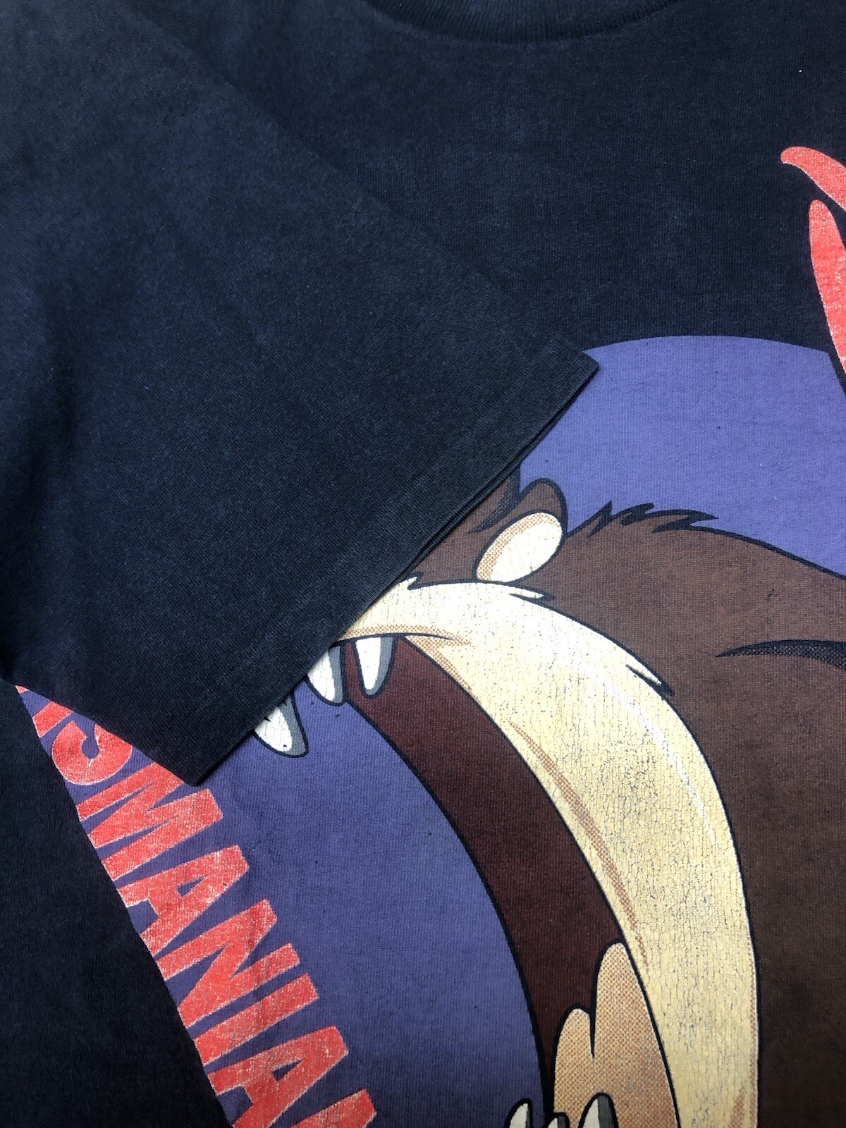 Vintage Tasmanian Devil Taz Cartoon Big Graphic 1993 … - Gem
