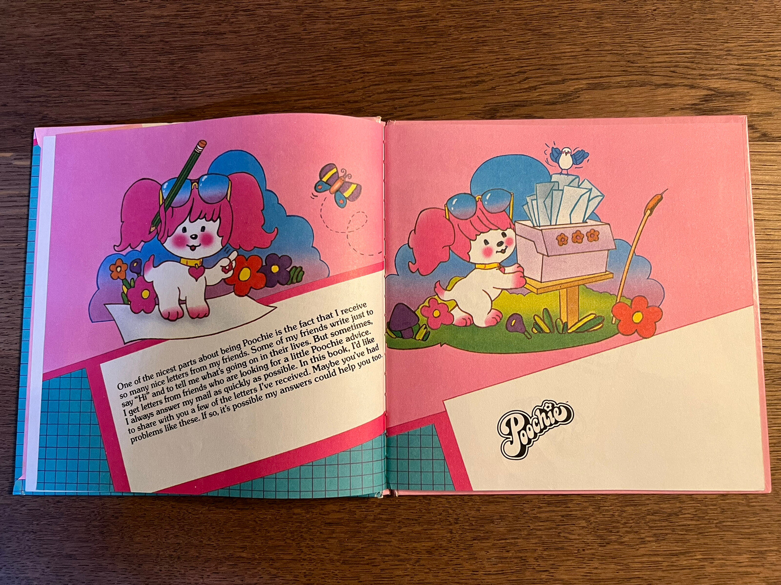 Dear Poochie Vintage 1984 Hardcover Book Mattel Hasbro | eBay