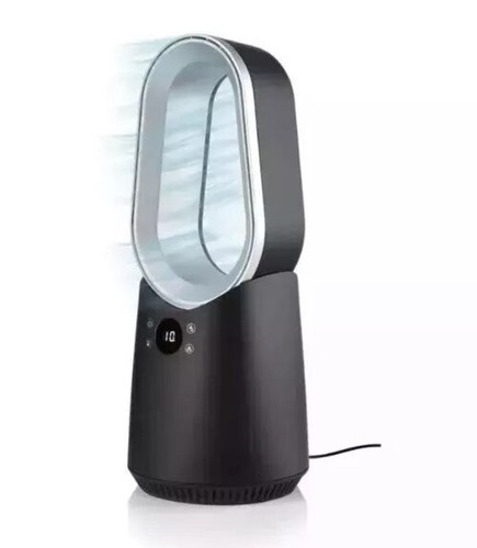 SilverCrest Bladeless LED Display Fan Heater 1200w With Remote Control ...