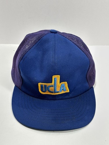 Vintage 90s UCLA Bruins Snapback Hat Cap Blue LA Rare | eBay
