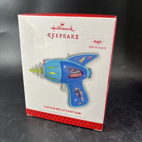 Hallmark Keepsake Magic Light And Sound Captain Nello's Ray Gun Xmas ...