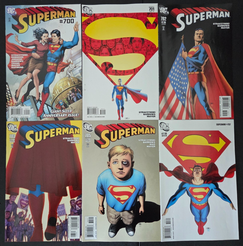 SUPERMAN #700-714 (2010) DC COMICS SET OF 12 ISSUES! STRACZYNSKI! JOHN CASSADAY | eBay