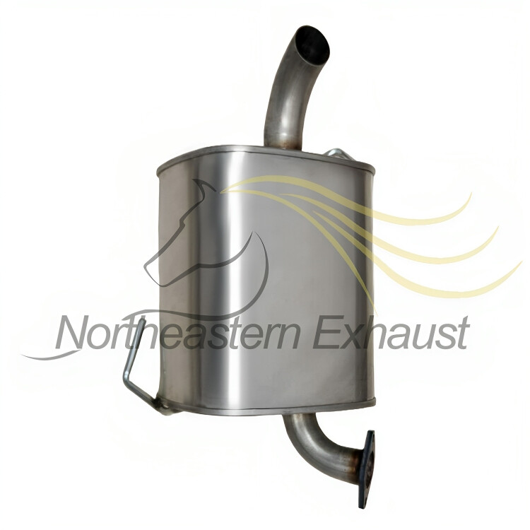 Stainless Steel Rear Exhaust Muffler fits: 2010-2017 Subaru Outback 2 ...