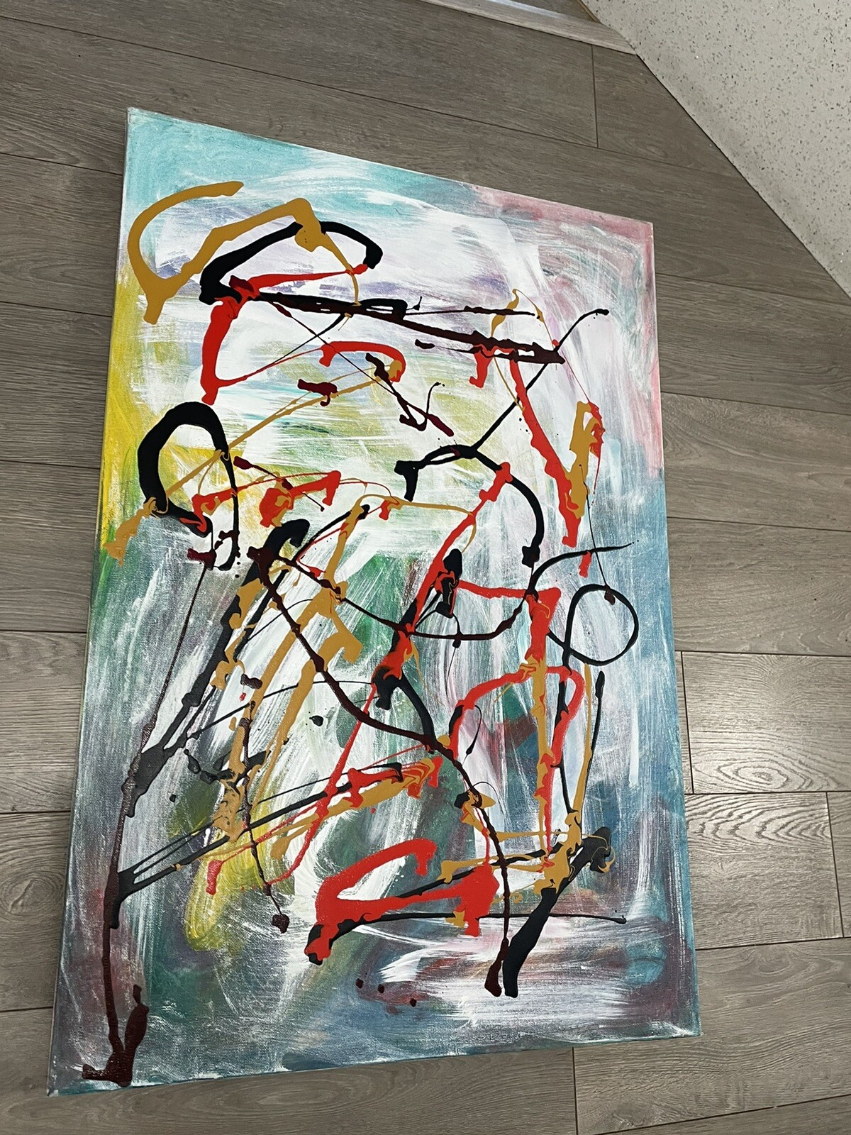 HILDA EPNER 1929 - 2023 - SUPERB ABSTRACT - LISTED ARTIST 24”x36” | eBay