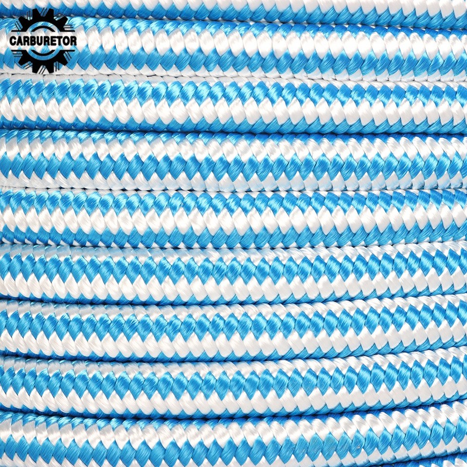 1/2 Inch × 150 Feet 16 Strand Braided Nylon Core High-Density Polyester ...