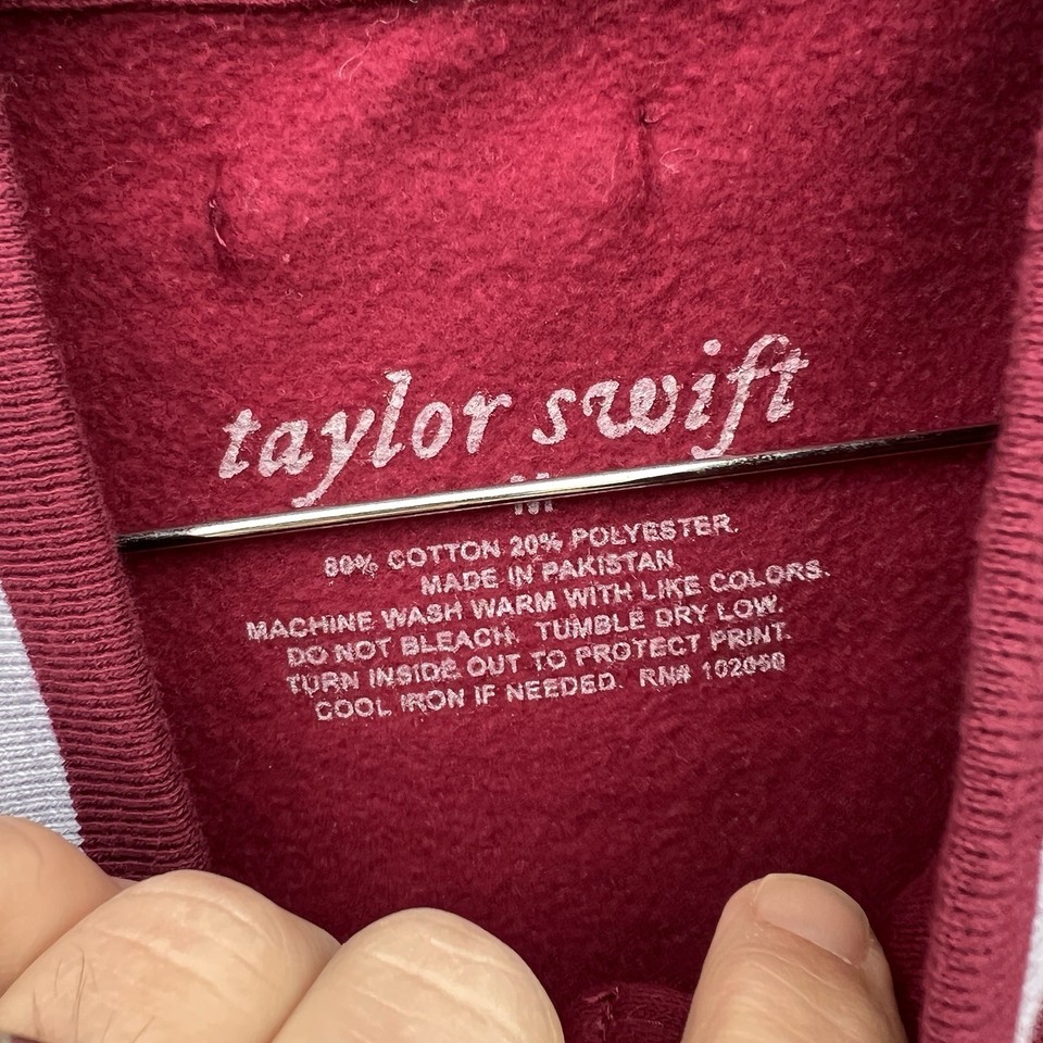 Taylor Swift Red Gray Flashback In A Film Reel Folklore Varsity Jacket ...