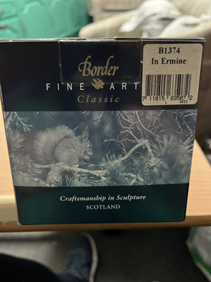 Highly Collectible Border Fine Arts in Ermine Ornament With Box And ...