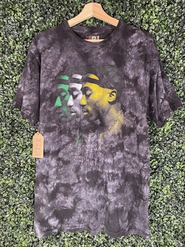 Tupac Shakur Cross Colours Tie Dye Rap Tee Size M | eBay