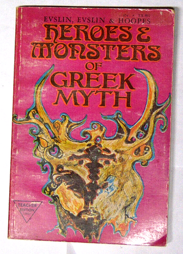 Heroes & Monsters of Greek Myth 1st Print 1967 Scholastic Books Teacher ...