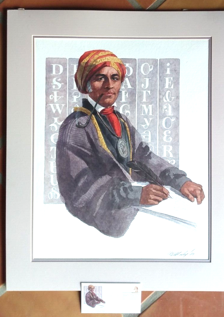 Sequoyah Indian Silversmith