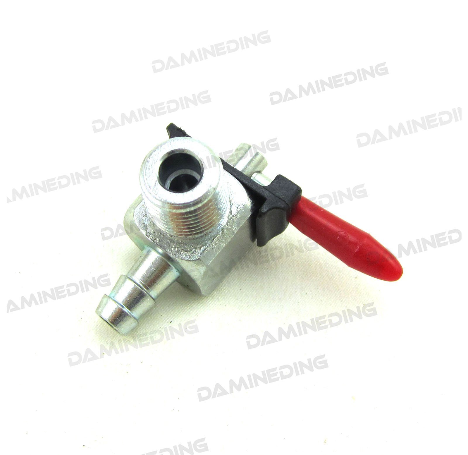Mini Petcock Fuel valve 90 degree 1/4 NPT x 1/4 inch barb Petcock US ...