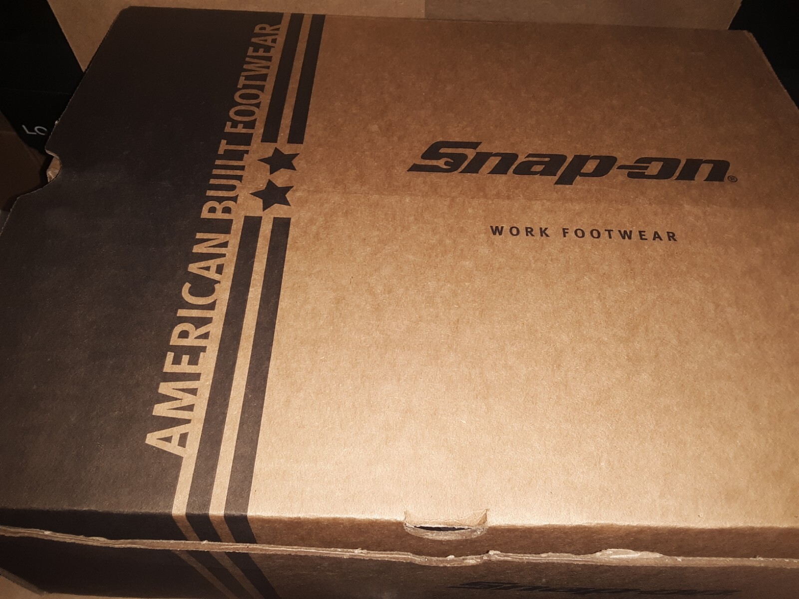 Snap-On Tools Mens Size 14 WIDE Work Boots Oil "PISTON" Black Leather ...