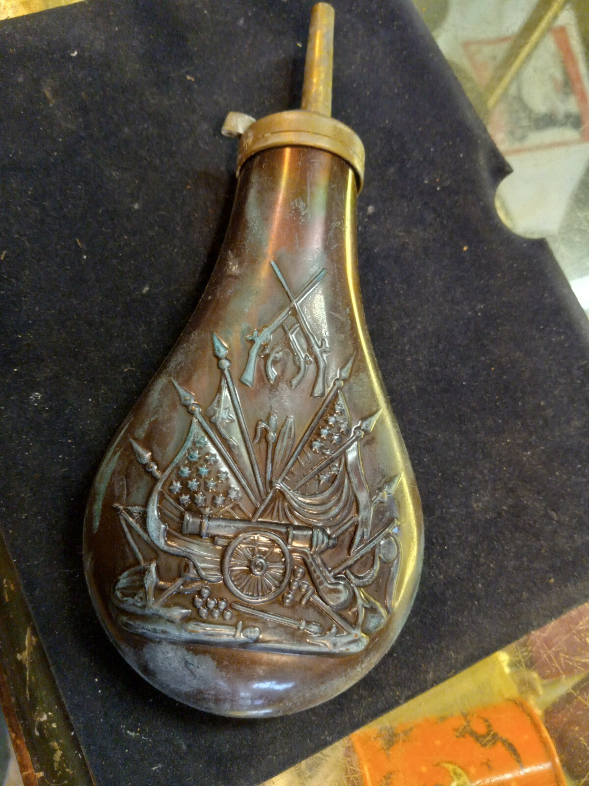 Black Powder Flask for sale | Only 4 left at -70%