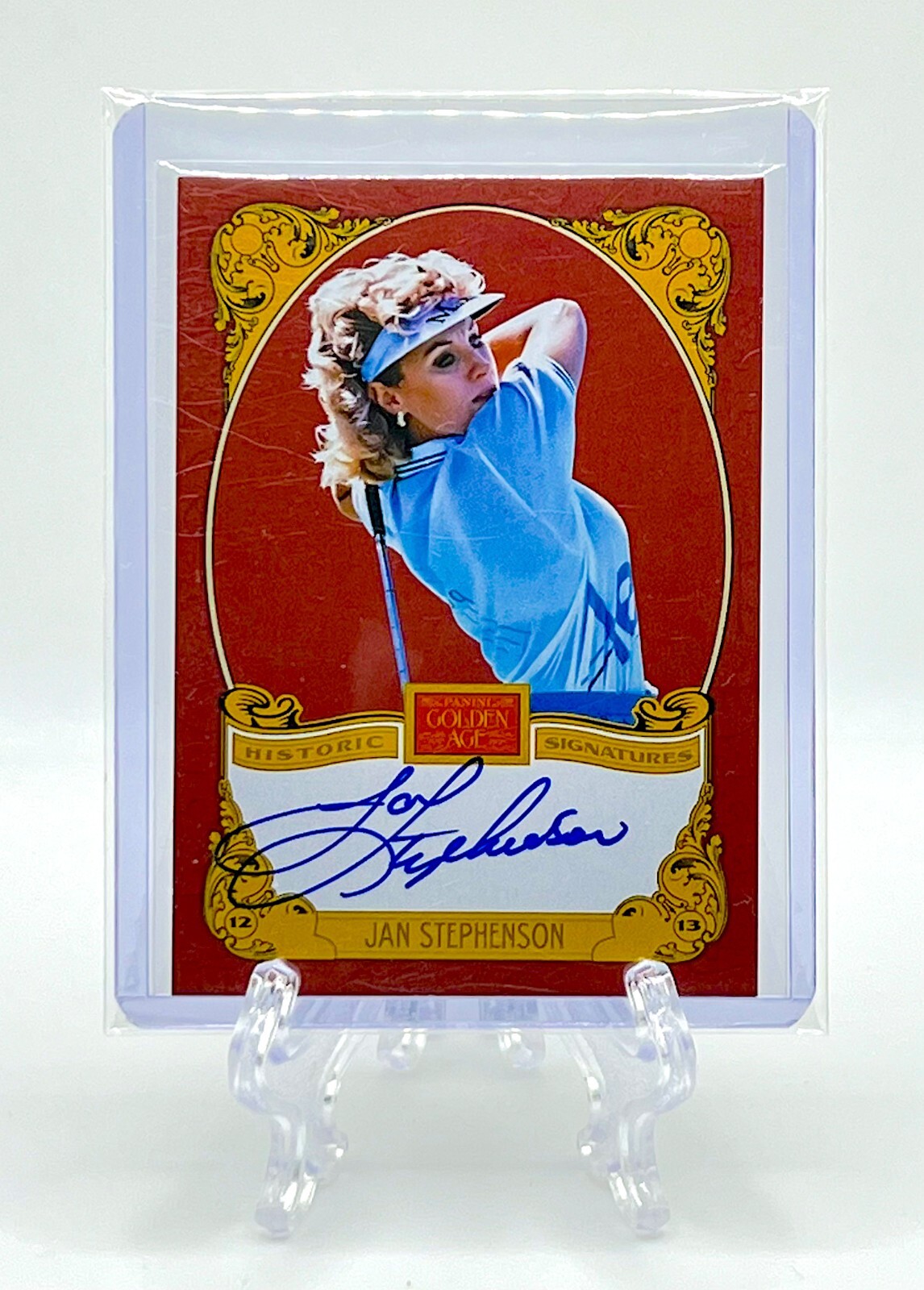 2013 Panini Golden Age - Historic Signatures #JS Jan Stephenson (AU ...