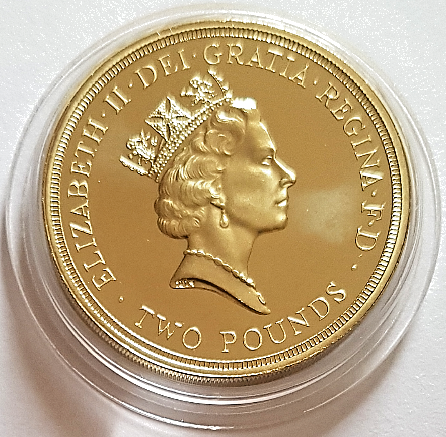 1986 1989 1994 1995 1996 Old Style Two pounds £2 coin PROOF / BU see ...