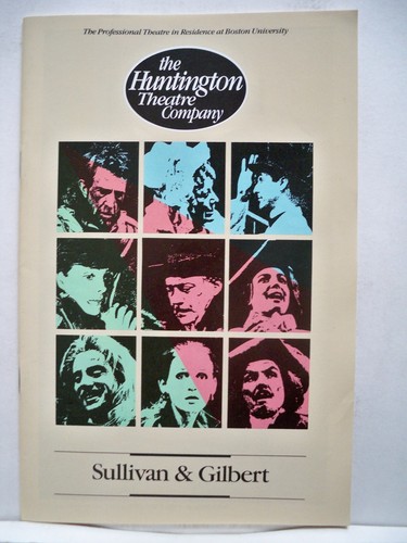 SULLIVAN & GILBERT Playbill KEN LUDWIG / MICHAEL ALLINSON / THOMAS ...