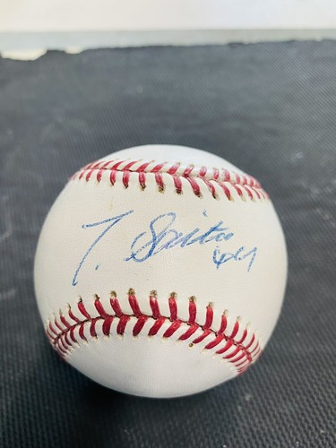 Takashi Saito Los Angeles Dodgers Signed Autograph Official Baseball ...