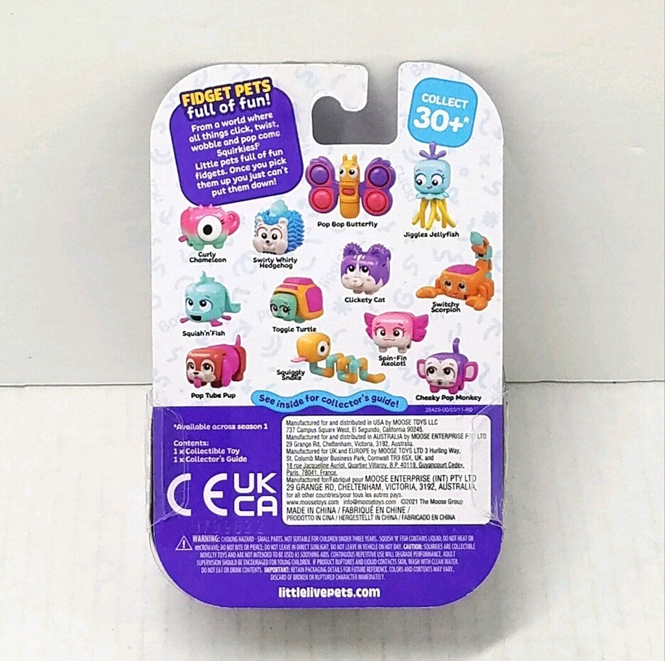 Squirkies Little Live Pets YOU CHOOSE Fidget Toy NEW | eBay
