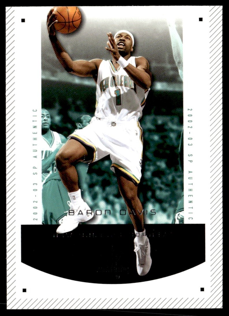 2002-03 SP Authentic Baron Davis New Orleans Hornets #56 | eBay