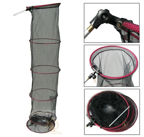 2.1m Keep Net & Bank Stick For Match Carp Coarse Fishing Adjustable ...