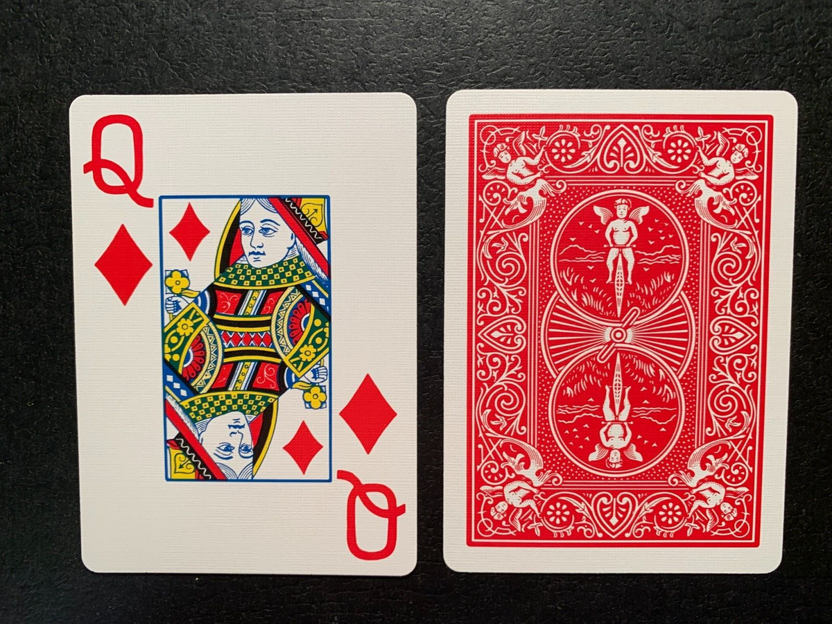 Queen Of Diamonds Card