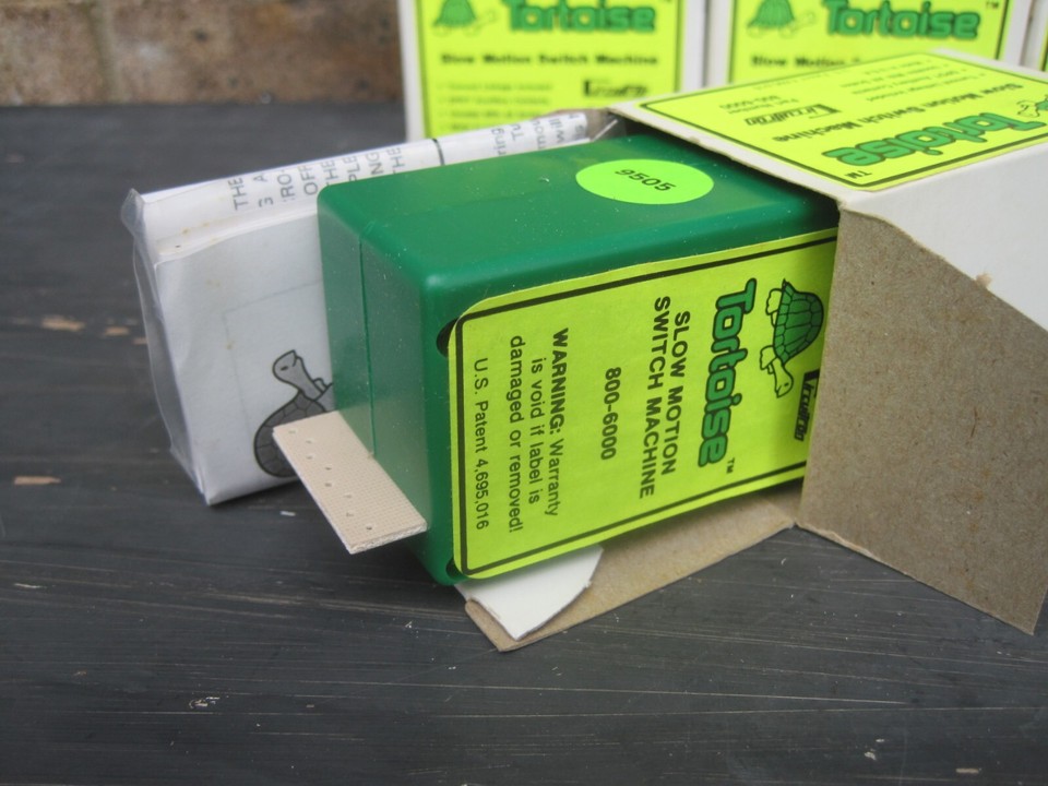 10 CIRCUITRON 800-6000 TORTOISE Slow Motion Switch Machines N HO O ...
