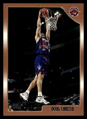 1998 Topps #41 Doug Christie Toronto Raptors | eBay