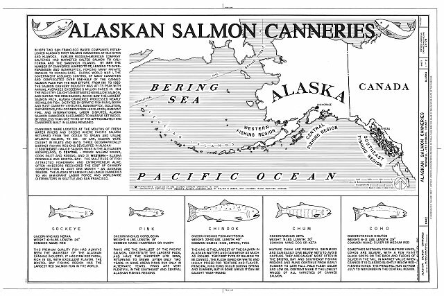 Photo:Alaska Salmon Cannery,Kake,Wrangell-Petersburg Census Area,Alaska ...