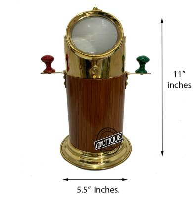 Antique Brass Nautical Gimbal Compass Vintage Boat Ship Compass with ...
