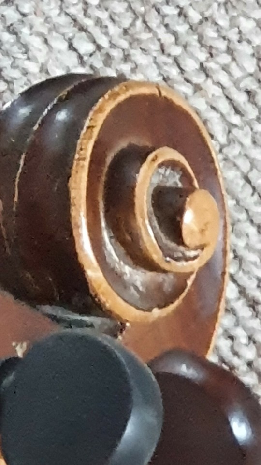 Nice old violin "Vondra" Violon nicely flamed 1 part back | eBay