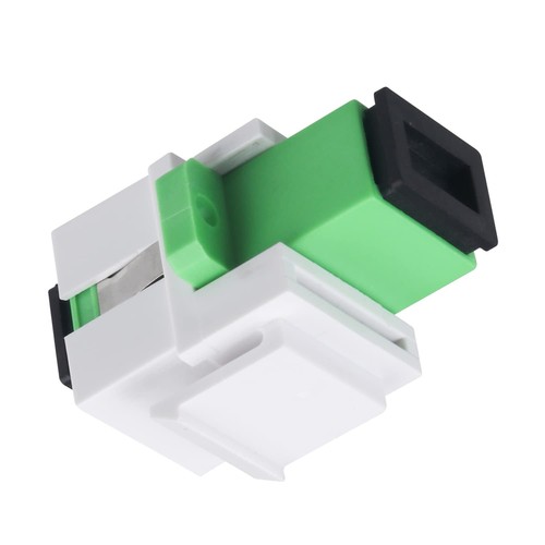 5 Pack SC/APC Fiber Optic Coupler Keystone Jack Modular for Patch ...