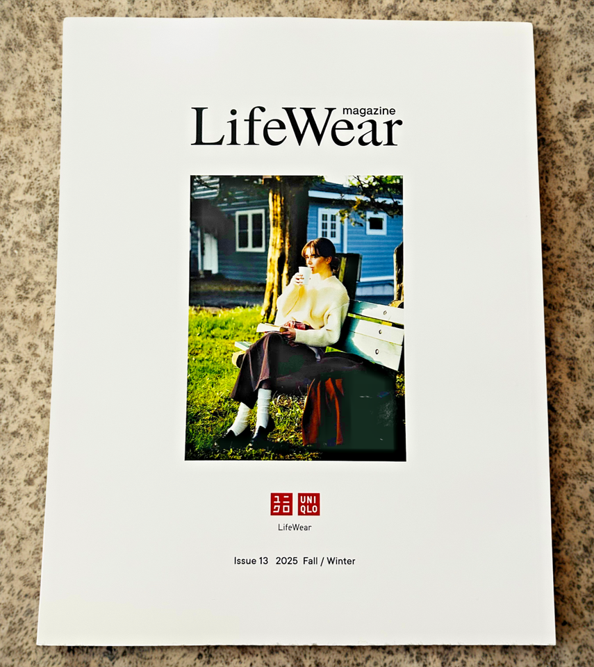 Uniqlo LifeWear Magazine Fall/Winter 2025 Issue 13 – Fashion Catalog ...