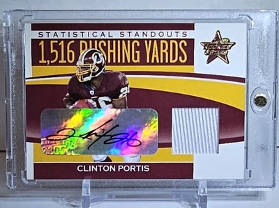 2006 Donruss Rookies And Stars Clinton Portis Statistical Standouts ...