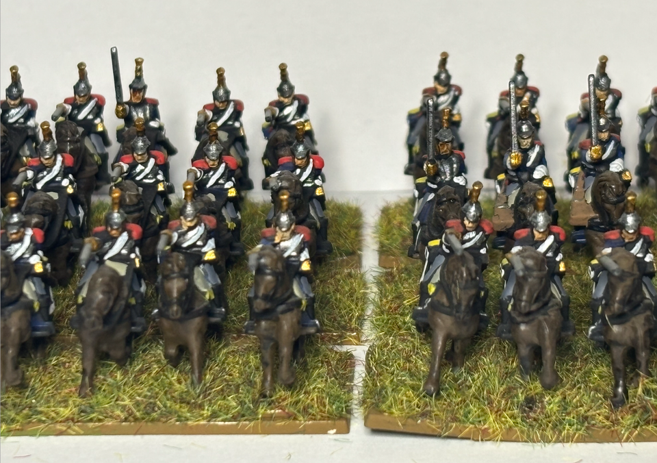 Warlord Games - Epic Waterloo French Heavy Cavalry PAINTED | eBay UK