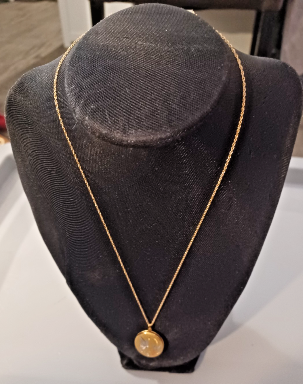 1/20 14K GF 18" 5.6 grams Box Chain With Locket | eBay