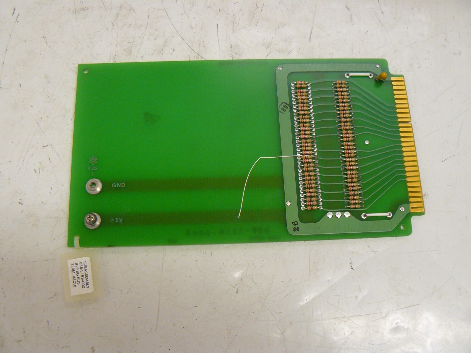 NEW RTP 038-5159-000 RTP I/O BUS SUBASSEMBLY TERM (MOD) MATCODE 020 ...