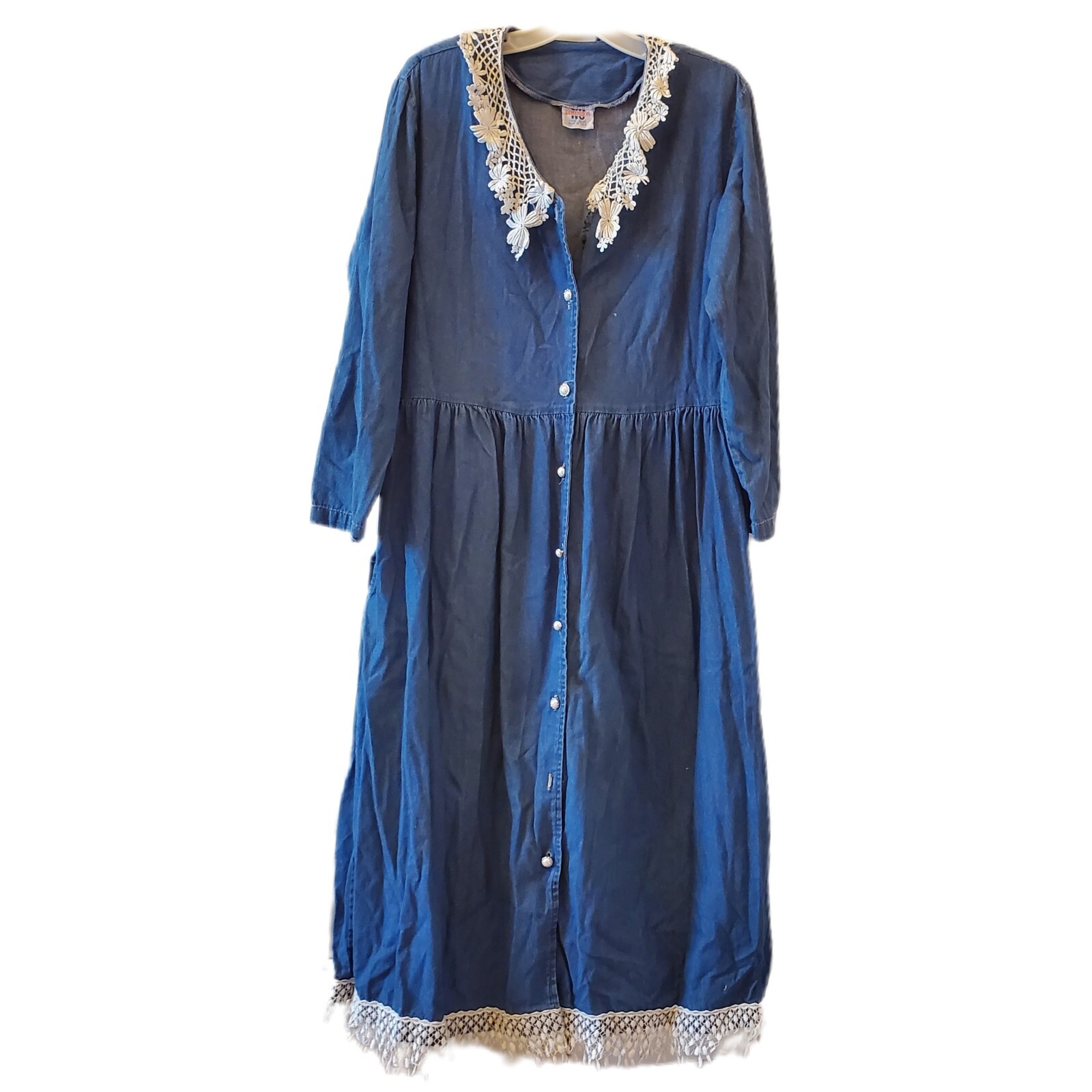 Dimension Dress Cottagecore Prairie Modest Lace Pocke… - Gem